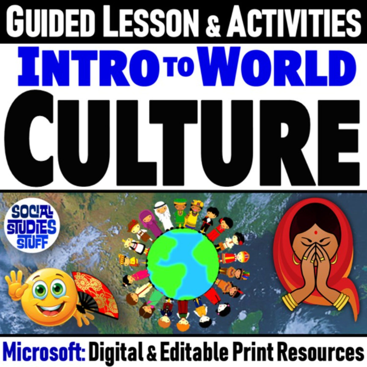 Intro to Culture Lesson & Cultures Around the World Activities - MS Di ...