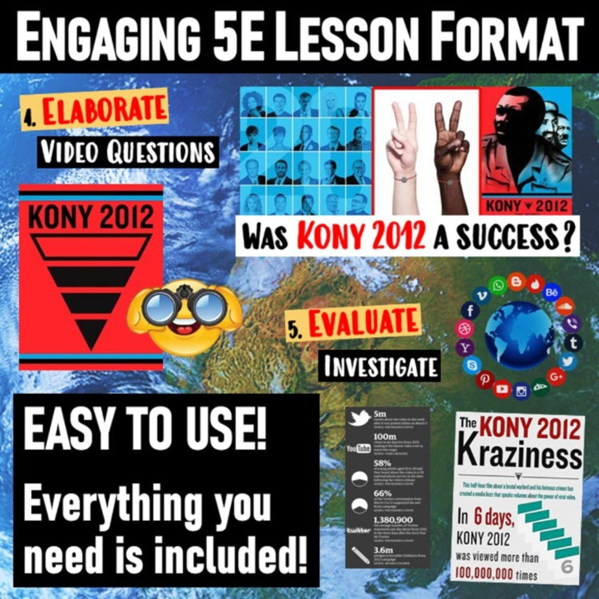 The Kony 2012 Effect Video Lesson - Power of Social Media - Print & Di ...