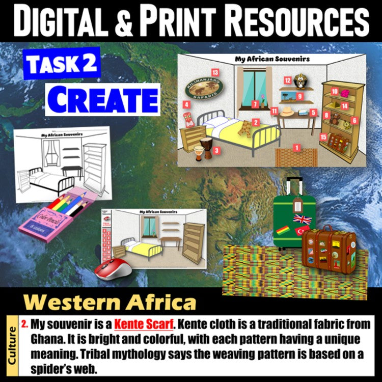 Regions of Africa Research Project - Africa Geography & Culture - MS D ...
