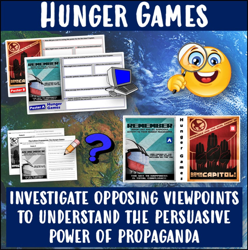 The Hunger Games Propaganda Analysis Activity | Microsoft Print and Di ...